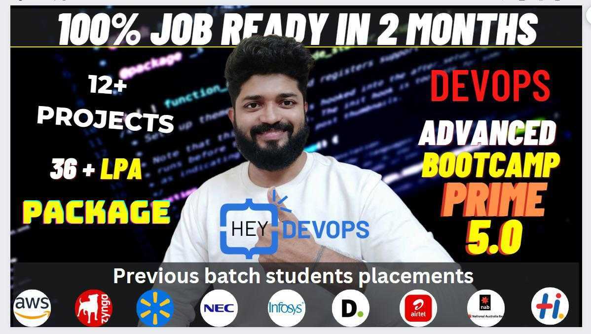 Batch 5 - THE ULTIMATE DEVOPS JOB READY COURSE